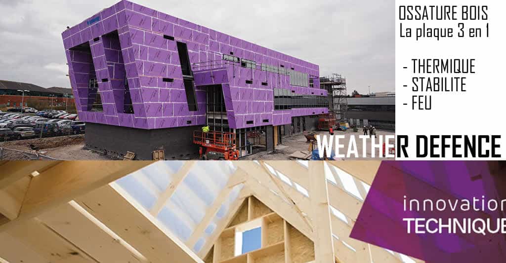 Weather defence : Siniat frappe fort - Mon batiment