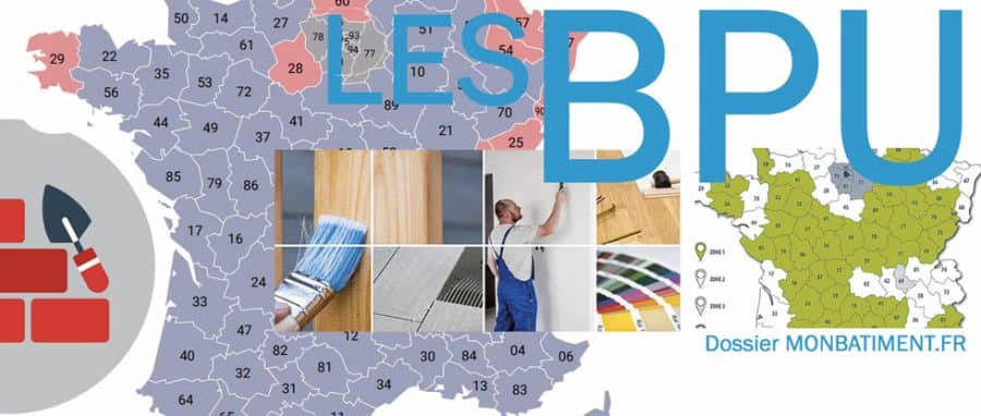 BPU : Signification et exemples - Mon batiment