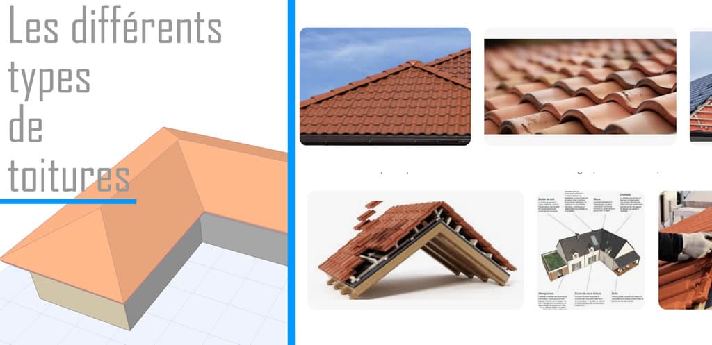 Les différents types de toitures - Mon batiment