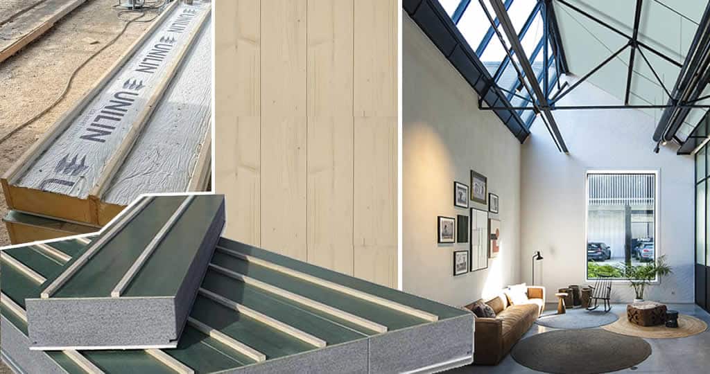 Charpente : Le caisson chevronné de type Trilatte - Mon batiment