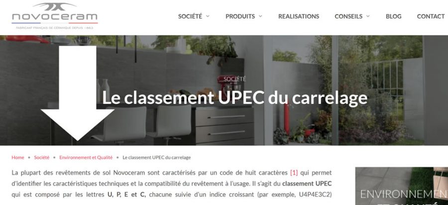 Le classement UPEC - Mon batiment