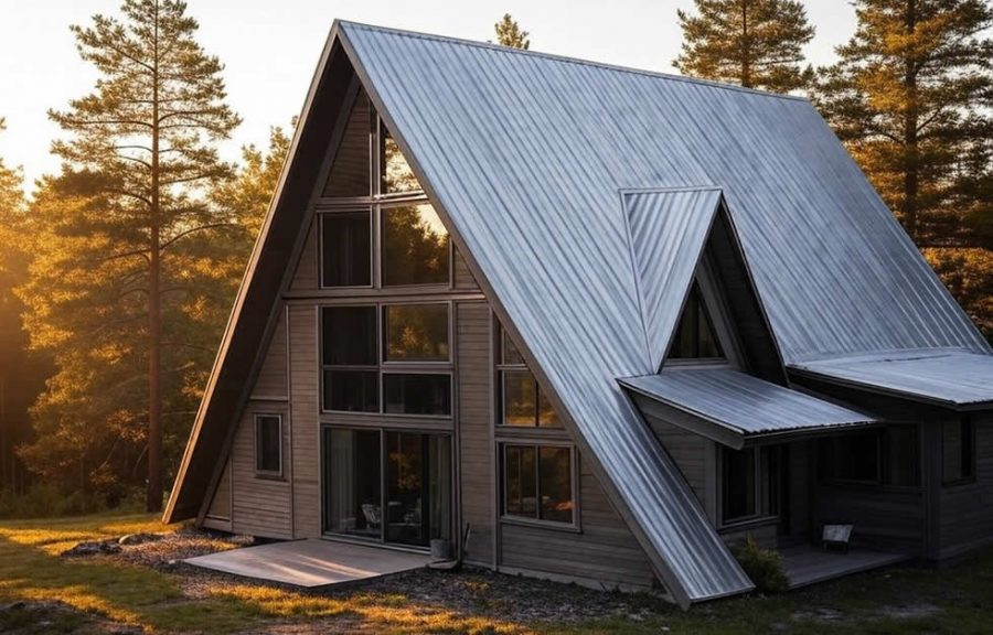 Maison en A : Prix, détails et conception - Mon batiment