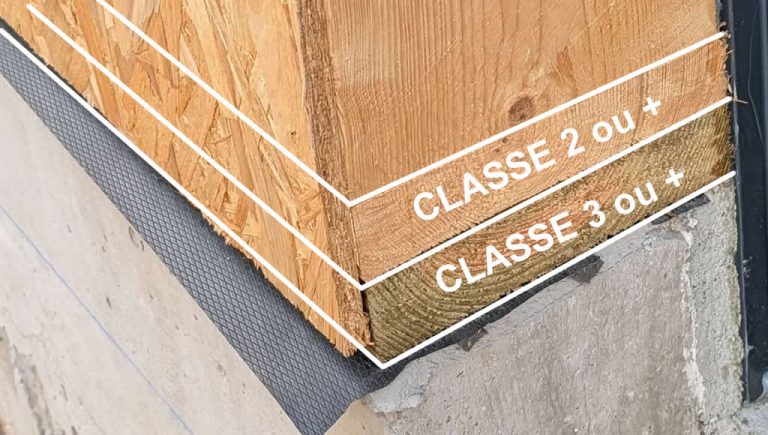 Ossature bois : La lisse basse - Mon batiment