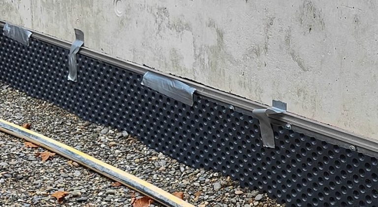 Étanchéité des murs enterrés - Mon batiment