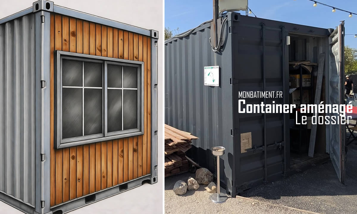 Container aménagé : Tout ce qu'il faut savoir ! - Mon batiment